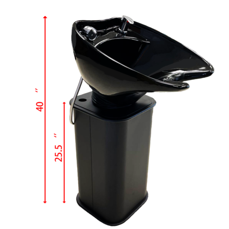 Shampoo Bowl and Pedestal – Milo Salon Equipments/ barber Chair/ Chaise ...