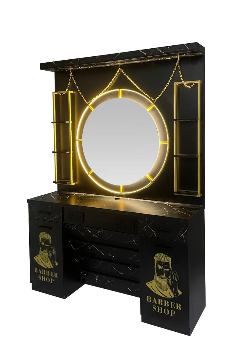 Full Station #1 – Milo Salon Equipments/ barber Chair/ Chaise De Barbier