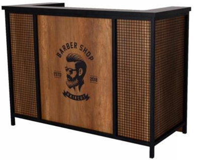 Barbershop Reception Desk – Milo Salon Equipments/ barber Chair/ Chaise ...